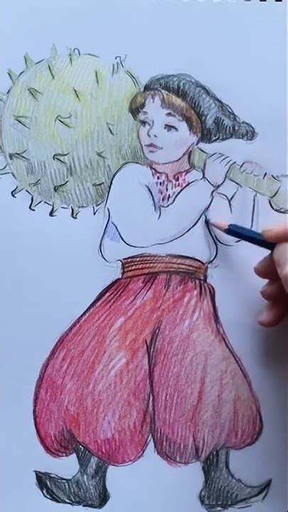 Малюєм разом з Наталкою Барвінок малюєморазом малюнок котигорошко малювання урокмалювання