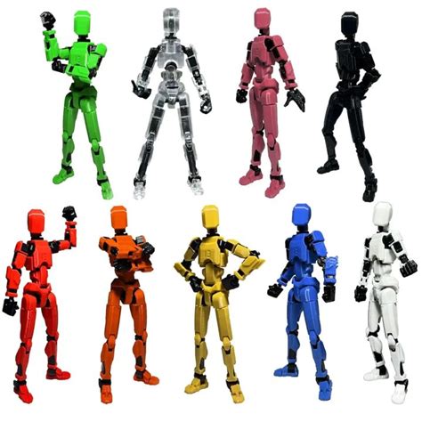 Titan 13 Action Figures T13 Figure 3d Printed Multi Jointed Movable Lucky 13 Action Figure Nova