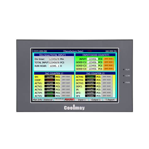 16mb Nor Flash Plc Programming Controller Integrated Hmi Plc