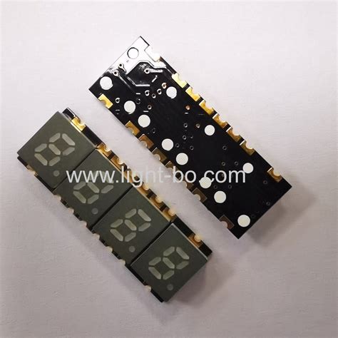 Ultra Bright White Inch Digit SMD Segment Led Display For Instrument Panel Manufacturers