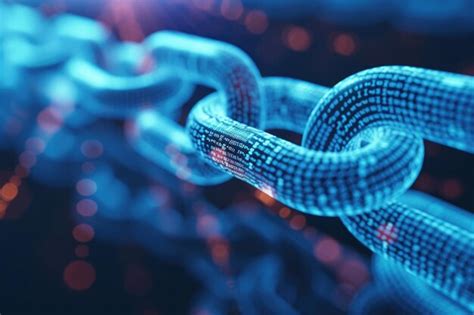 Premium Photo Abstract Blockchain Pattern The Fabric Of Digital Finance