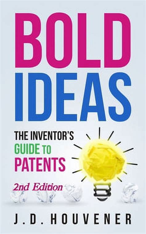 The Inventors Guide To Patents A Bold Ideas Livre Maroc Ubuy