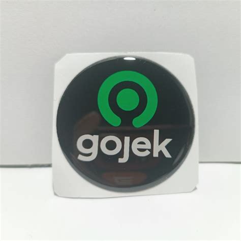 Jual Logo Ojol Emblem Sticker Timbul Resin Lentur Shopee Indonesia