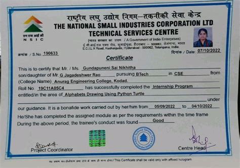 Sai Nikhitha Gundapuneni On Linkedin Internship Python Pythonturtle