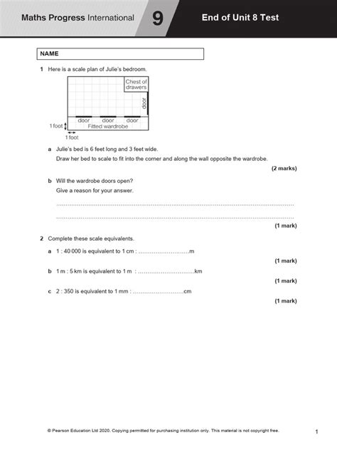 Unit 8 Test 1 Pdf Triangle Euclidean Plane Geometry