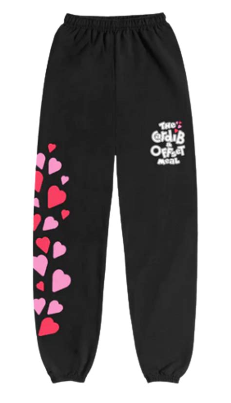 Mcdonalds × Offset × Cardi B Merch Meal Black Sweatpants Whats On