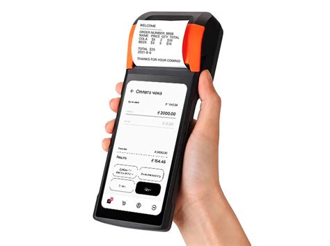 pos terminal sunmi v2s printer for printing of checks 58 mm nfc 2d scaner gms version