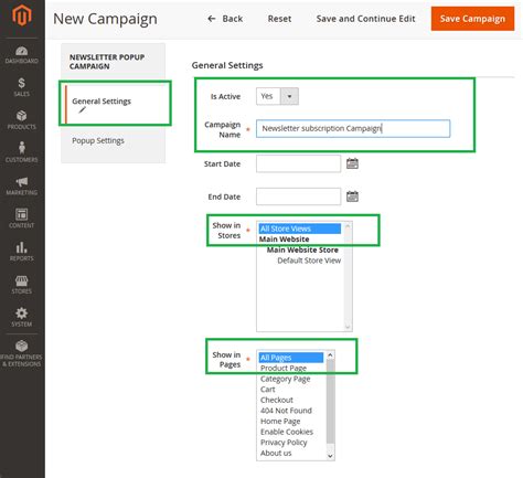 Quick Start Magento 2 Newsletter Popup User Guide