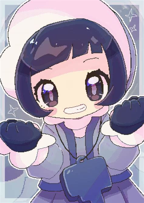 精灵宝可梦 插画师こんいろおばけ的波琵插画图片 Bobopic