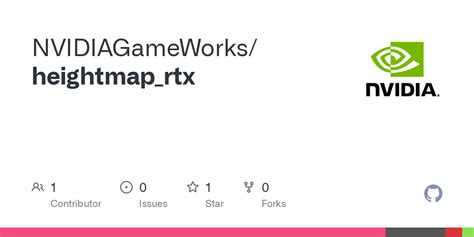 Github Nvidiagameworks Heightmap Rtx