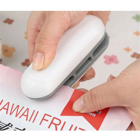 미니 히트 백 씰링 기계 패키지 실러 백 열 플라스틱 식품 가방 폐쇄 휴대용 실러 포장 주방 액세서리 Aliexpress