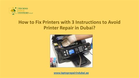 How To Fix Printers With Instructions To Avoid Printer Repair In Dubai Presentation Free To