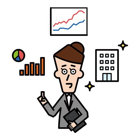 비즈니스 플래너 및 마케팅여성의 일러스트 무료 일러스트 소재집 Kukukeke