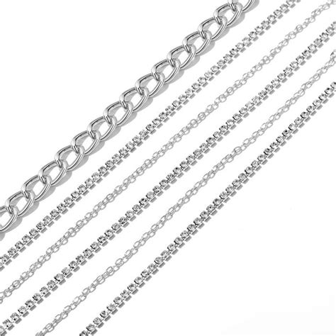 Streetwear Sexy Waist Chain Crystal Body Chain Grailed