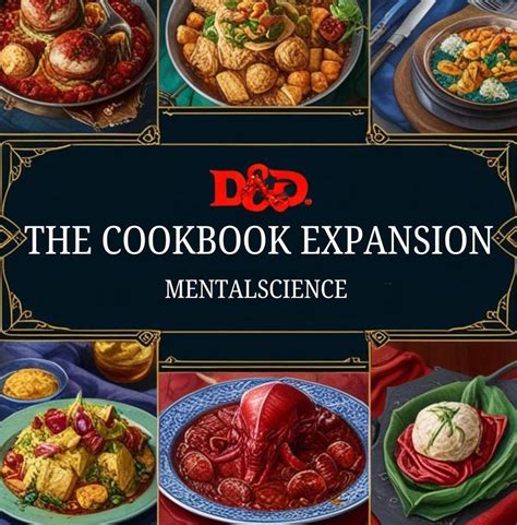 Dnd Cookbook Hippocamper S Complete Cookbook Expansion 5e Etsy Uk