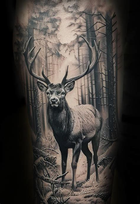 Realistic Deer Tattoo Designs Captivating Artistry For Nature Lovers