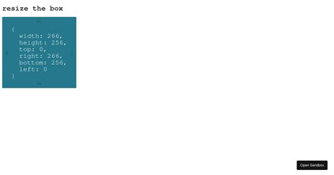 Useresizeobserver Codesandbox