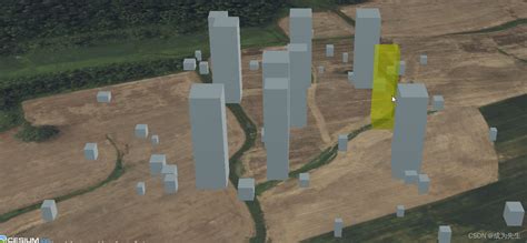 cesium——加载3dtiles，模型的选中，高亮效果 csium鼠标挪动 模型cesium3dtileset csdn博客
