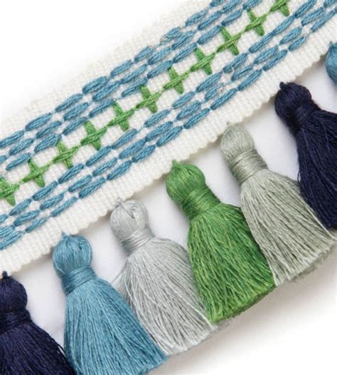 Jamboree Fringe Trimmings In Green By Christopher Farr Cloth Jane Clayton