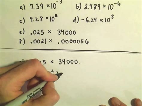 How To Convert Between Scientific And Decimal Notation « Math
