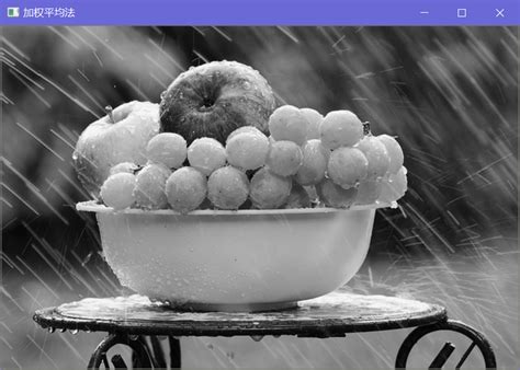 Opencv滤镜 图像灰度化