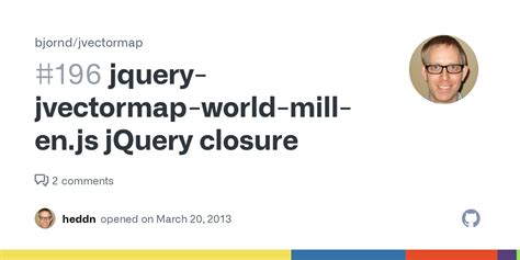 Jquery Jvectormap World Mill Enjs Jquery Closure · Issue 196 · Bjorndjvectormap · Github