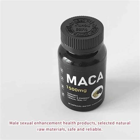 Maca Capsules Sexmax Energy Boost For Men Women