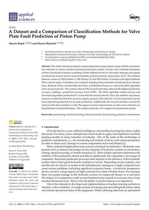Pdf A Dataset And A Comparison Of Classification Methods For Valve