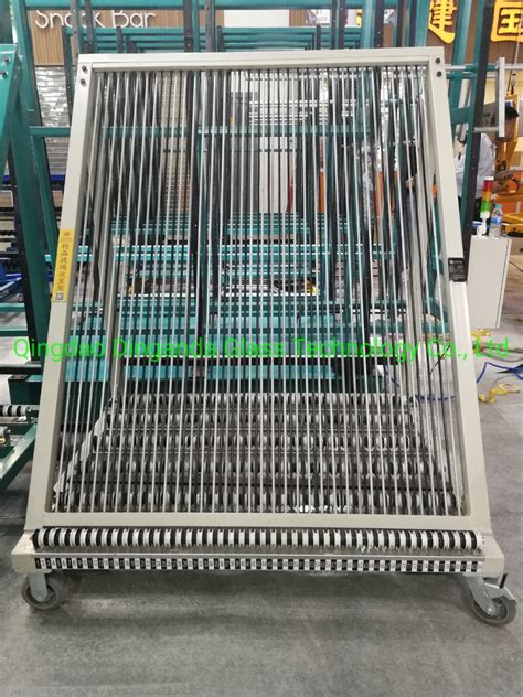 Glass Rack Glass Trolley For Sheet Glass Display Loading Weight 1500kgs