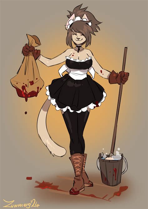 Charlotte The Cleaning Lady By Zummeng Hentai Foundry