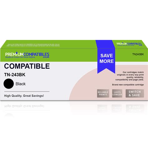 Compatible Brother Tn Bk Black Toner Cartridge Tn Bk Brother Dcp L Cdw Toner