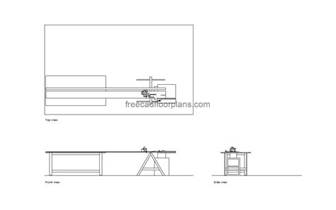 Carpentry Workshop Free Cad Drawings