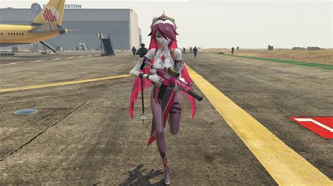 Rosaria From Genshin Impact Add On Replace GTA5 Mods Com