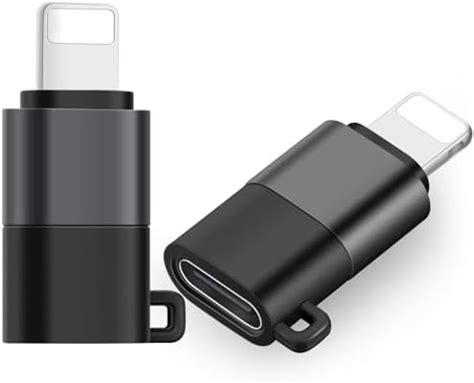 Amazon Com MARSDANCE USB C To Lightening Adapter 2 Pack Type C To Lightning Male Adapter For