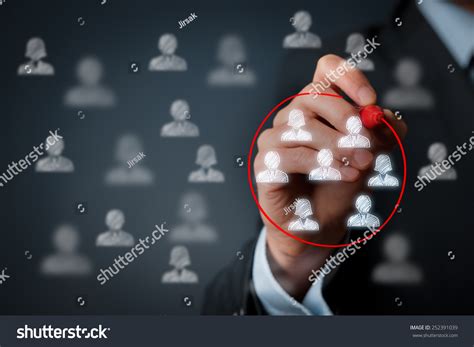 Marketing Segmentation Customers Care Customer Relationship Stock Photo Shutterstock