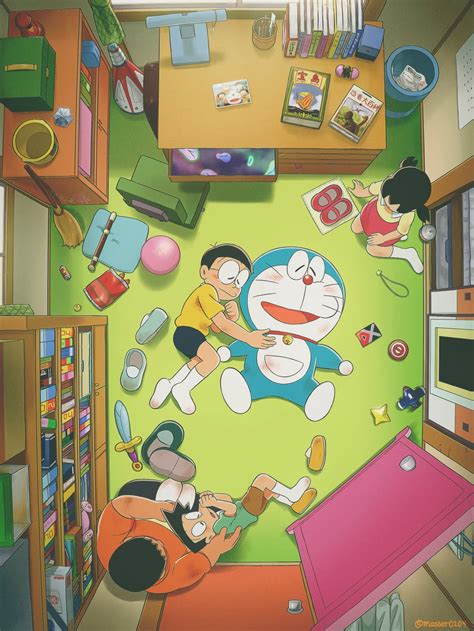 Doraemon Nobi Nobita Minamoto Shizuka Gouda Takeshi And Honekawa