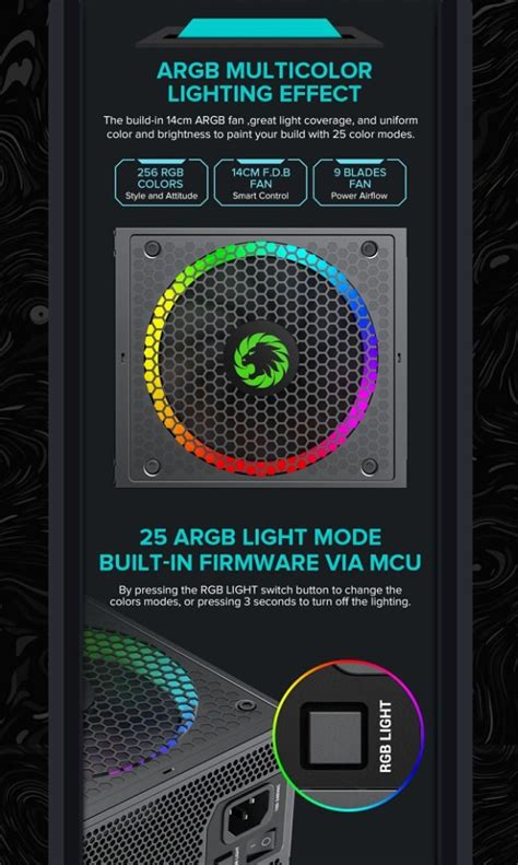 12vhpwr Native Psu Gamemax Rgb 1300 80 Platinum 1300w Psu Atx 3 0 Pcie 5 0 Atx3 Pcie5 Power