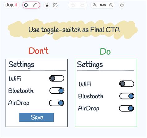 Use Toggle Switch Button For Your Final Call To Action