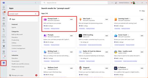 Prompt Coach Prebuilt Agent For Microsoft 365 Copilot Chat Rishona