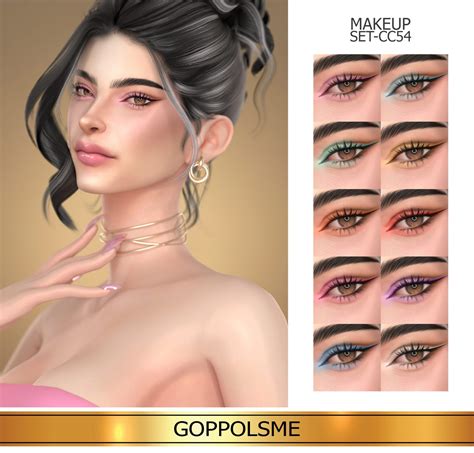 Sims 4 Makeup Pack Cc Sims 4 Maquillage Patreon Kqziq
