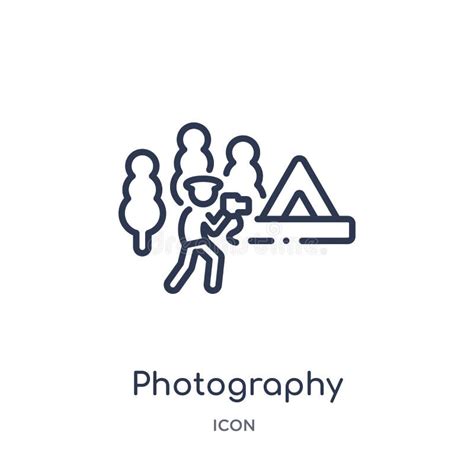 Linear Photography Icon From Activity And Hobbies Outline Collection Thin Line Photography