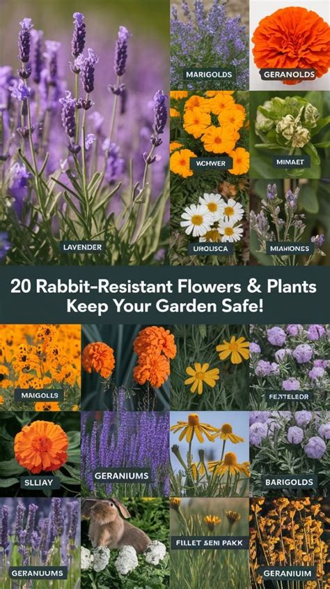 20 Flowers And Plants Rabbits Hate Protect Your Garden Naturally In