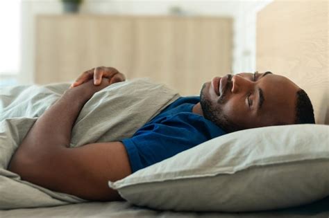 Black Person Sleeping In Bed