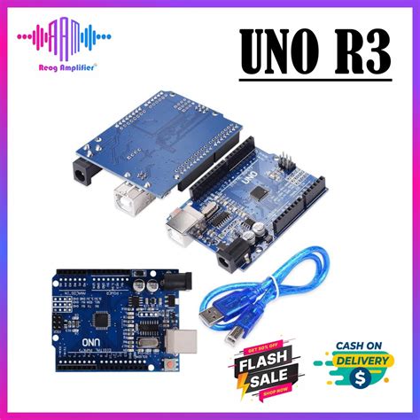 Jual Kode U75r Uno R3 Smd Ch34 Atmega328p Compatible Board Usb Cable