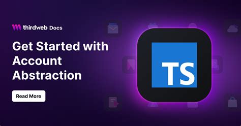 Using Account Abstraction In Typescript Thirdweb