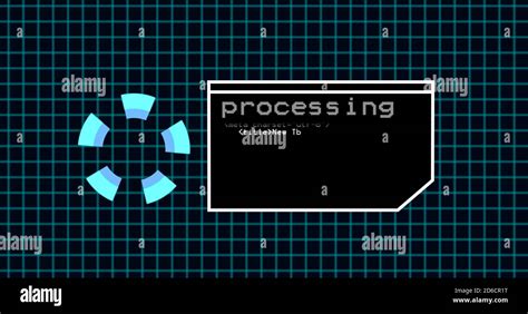 Programing Coding Process On Terminal Control Panel Data Processing