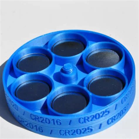 Battery Box Button Cells 3d Printing Model Threeding