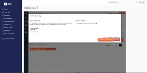 Cara Melakukan Restore Email Account Menggunakan Jetbackup Di Hosting Knowledge Base Jagoan