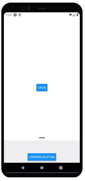 V4 Text Is Cropped For Buttons Inside Bottomsheet On Ios Only · Issue 645 · Gorhomreact