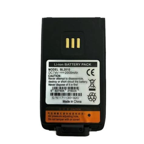 Value Hytera Pd4 5 6 Series Replacement Lithium Ion Battery Bl2010